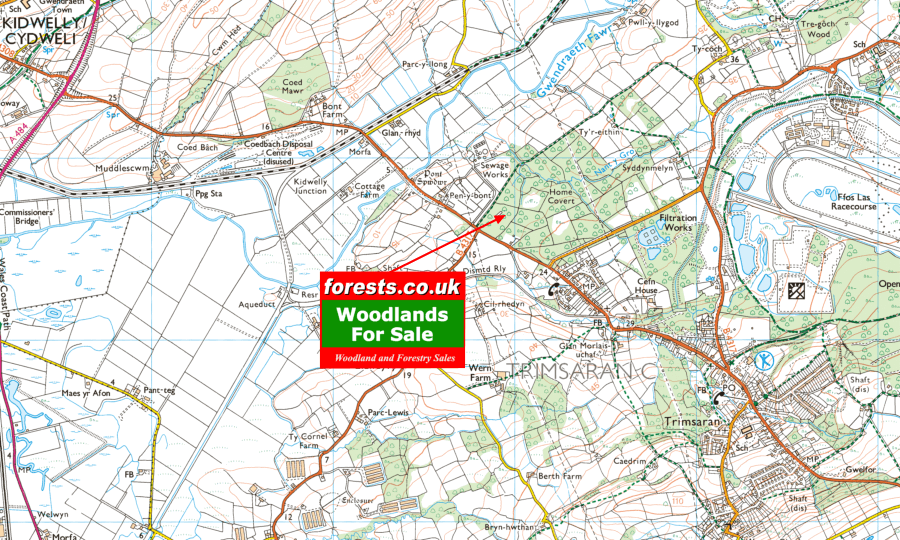 Coed Spwdwr, Carmarthenshire, Trimsaran, Kidwelly, Carmarthenshire ...