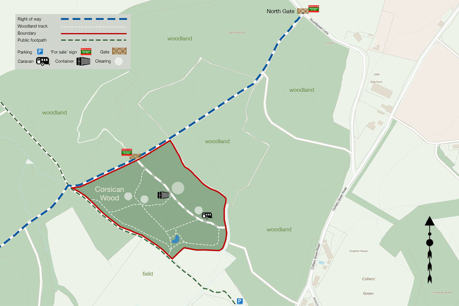 Corsican Wood, Colliers Green, Goudhurst, Kent | South East England ...